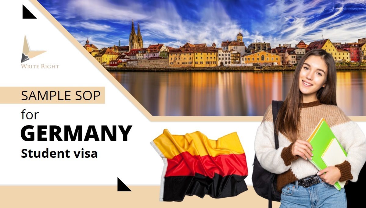 Sample SOP for Germany student visa | SOP for a Germany visa