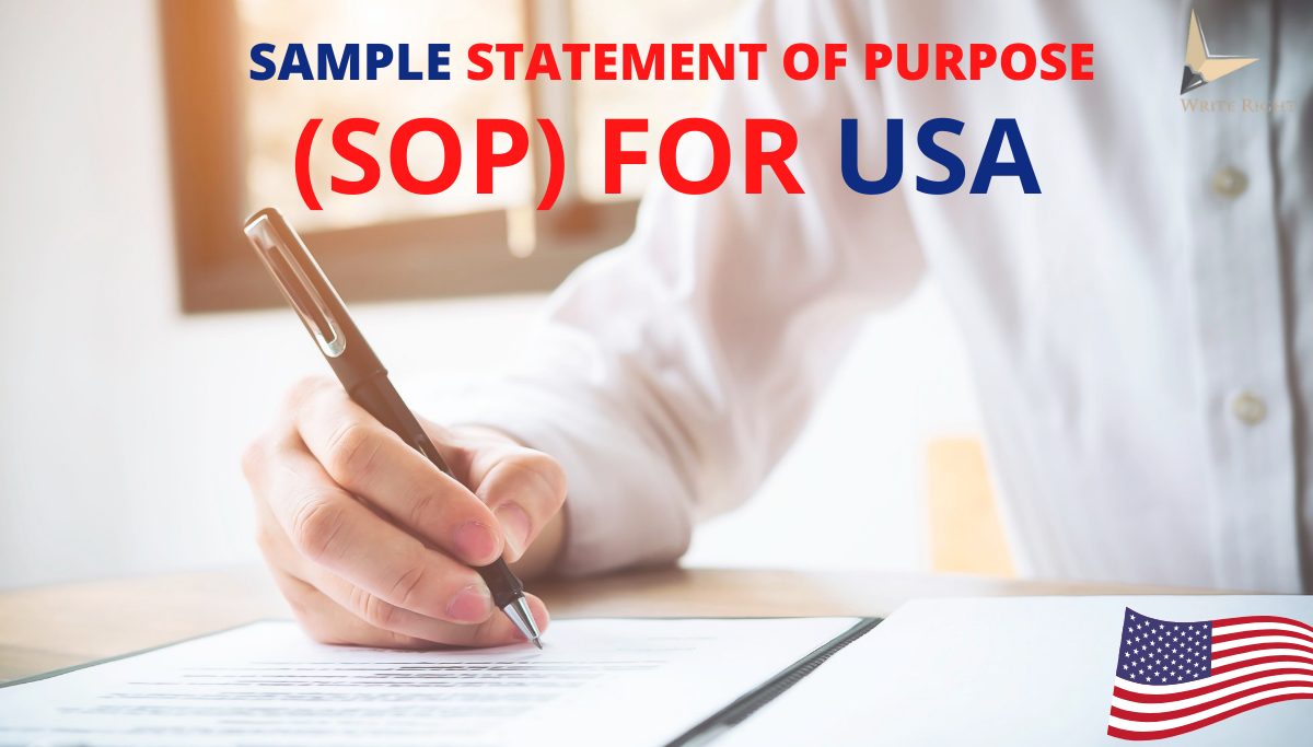 Guide to writing Statement of Purpose (SOP) for USA | Sample