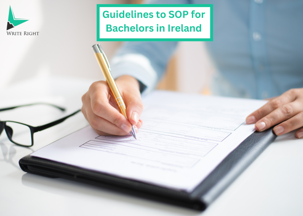 SOP for Bachelors in Ireland: Samples & Guidelines | Write Right