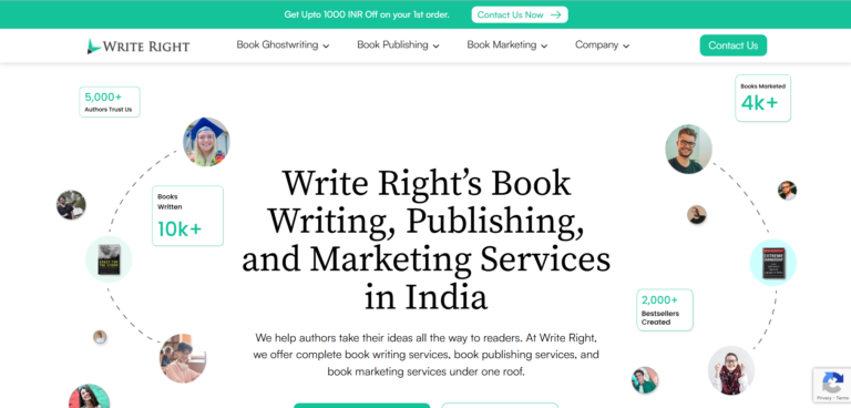 Top 10 Self-Publishing Companies in India 2026 | Write Right