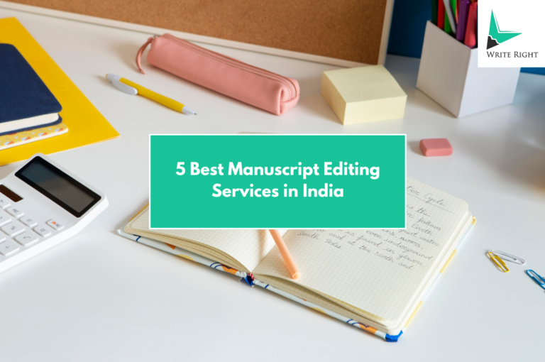 5 Best Manuscript Editing Services in India 2026 | Manuscript Correction