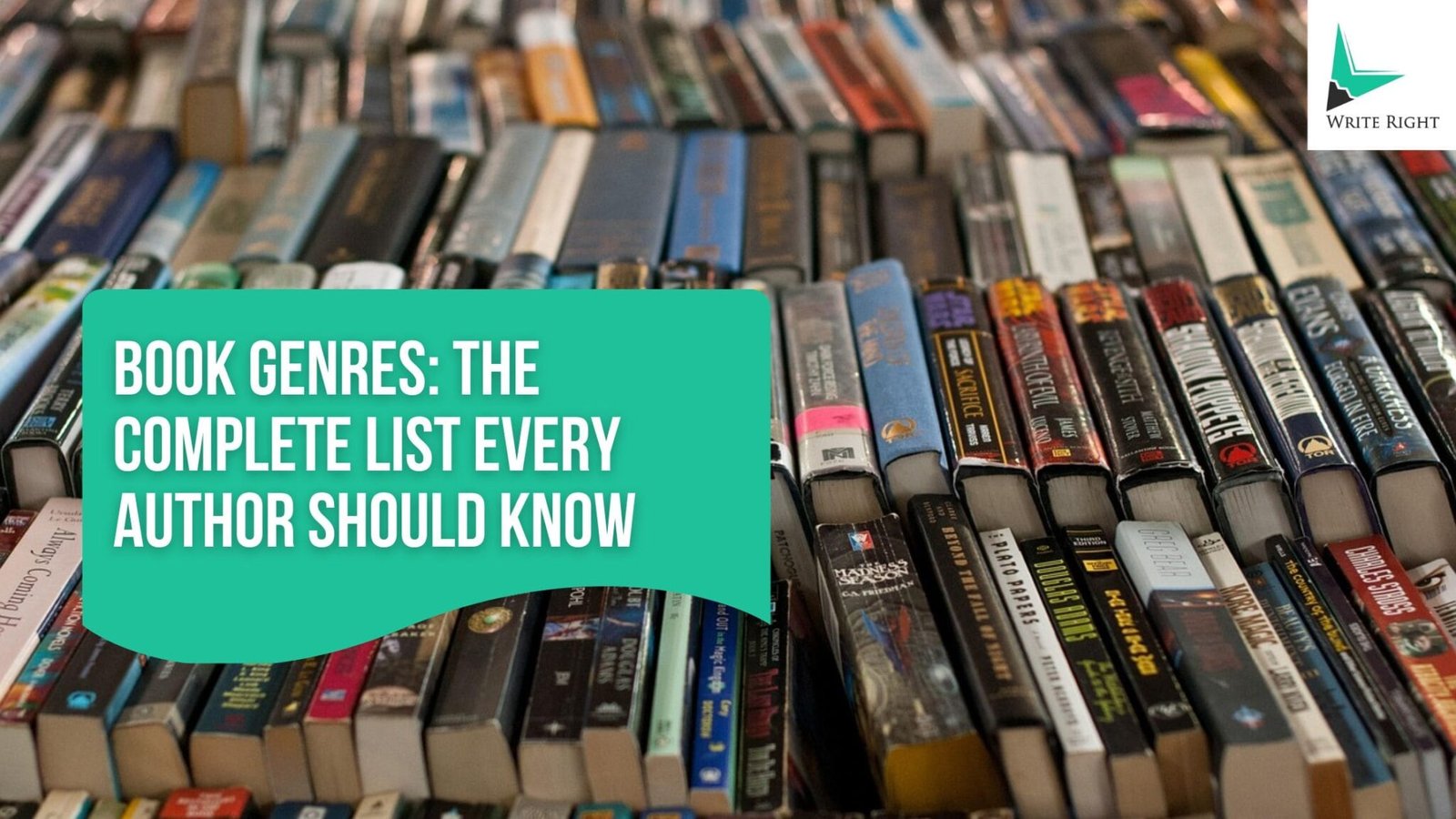 Book Genres List: Types of Books Every Author Knows